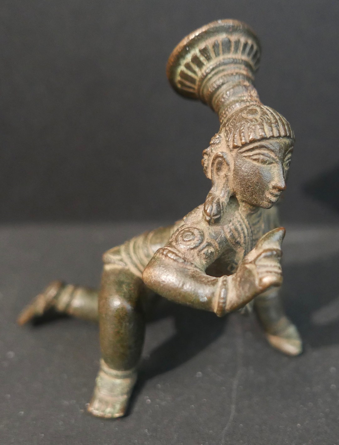 Antique Hindu Icon 'Balakrishna', Bronze, 17th c. - Etsy.de