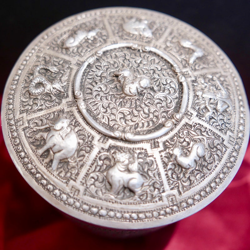 Repousse Silver - Etsy