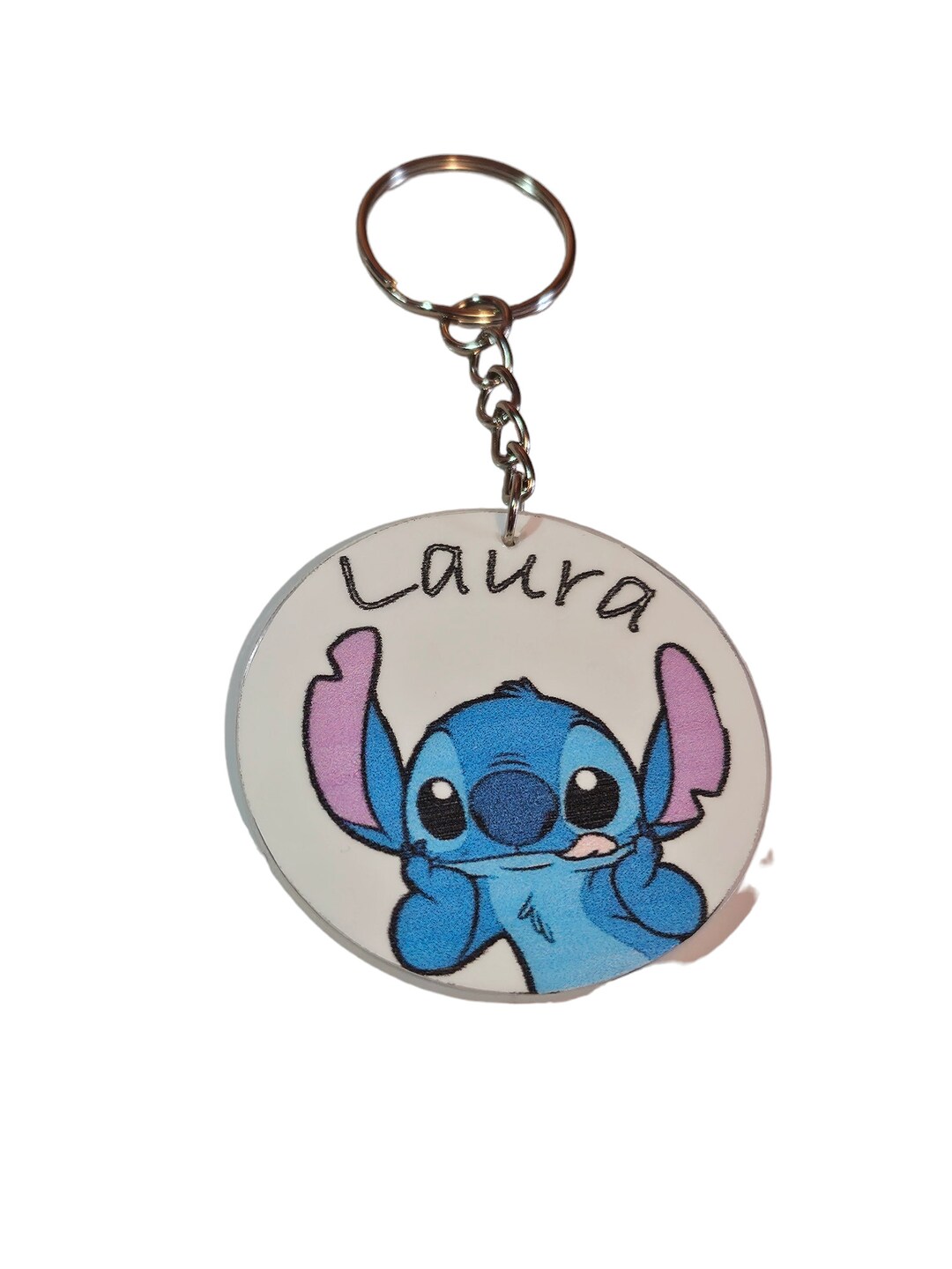 Stitch, Lilo and Stitch, Disney Princess, Keyring. Disney Inspired ...