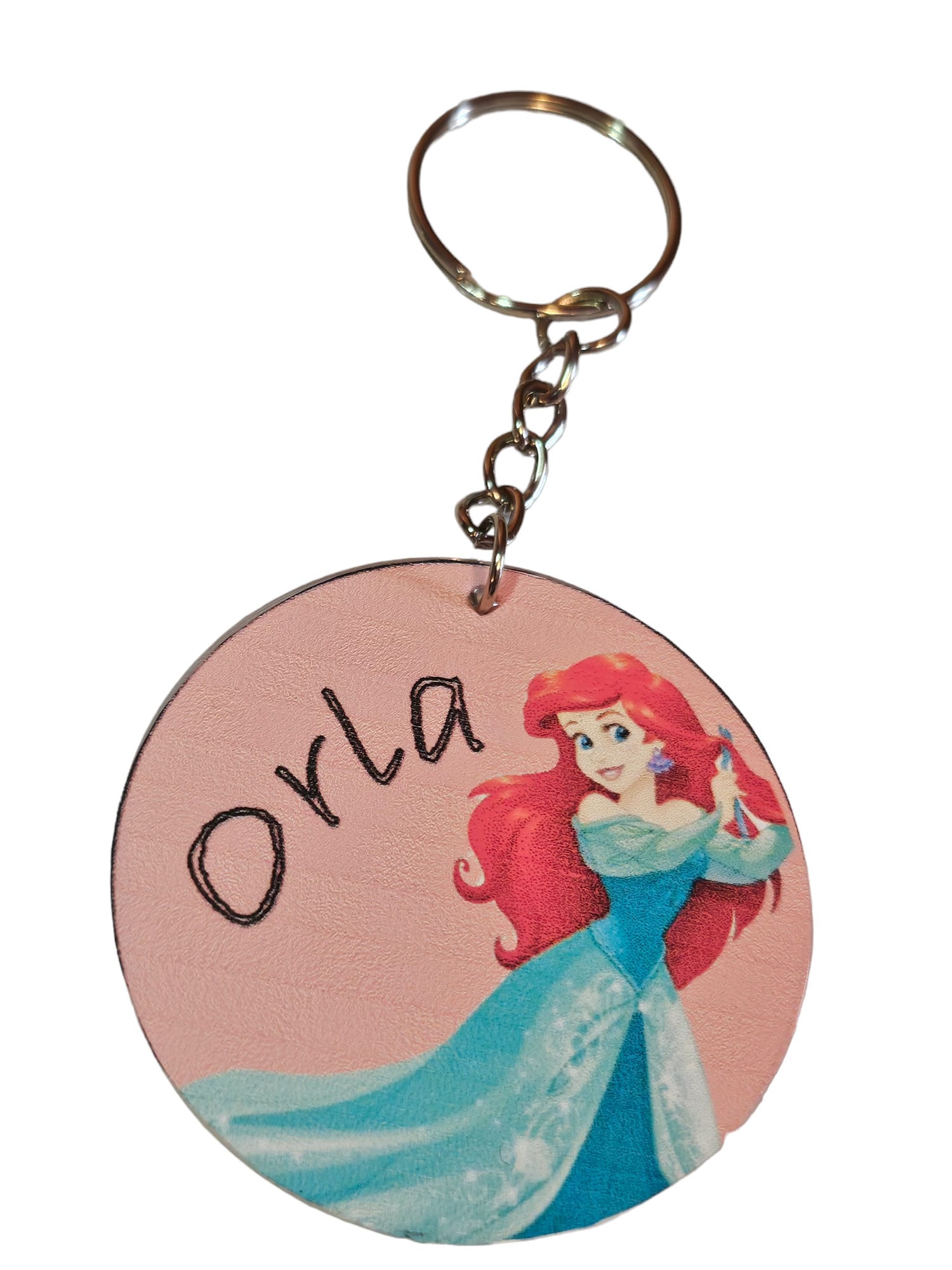 Ariel, the Little Mermaid, Disney Princess, Keyring. Disney Inspired ...