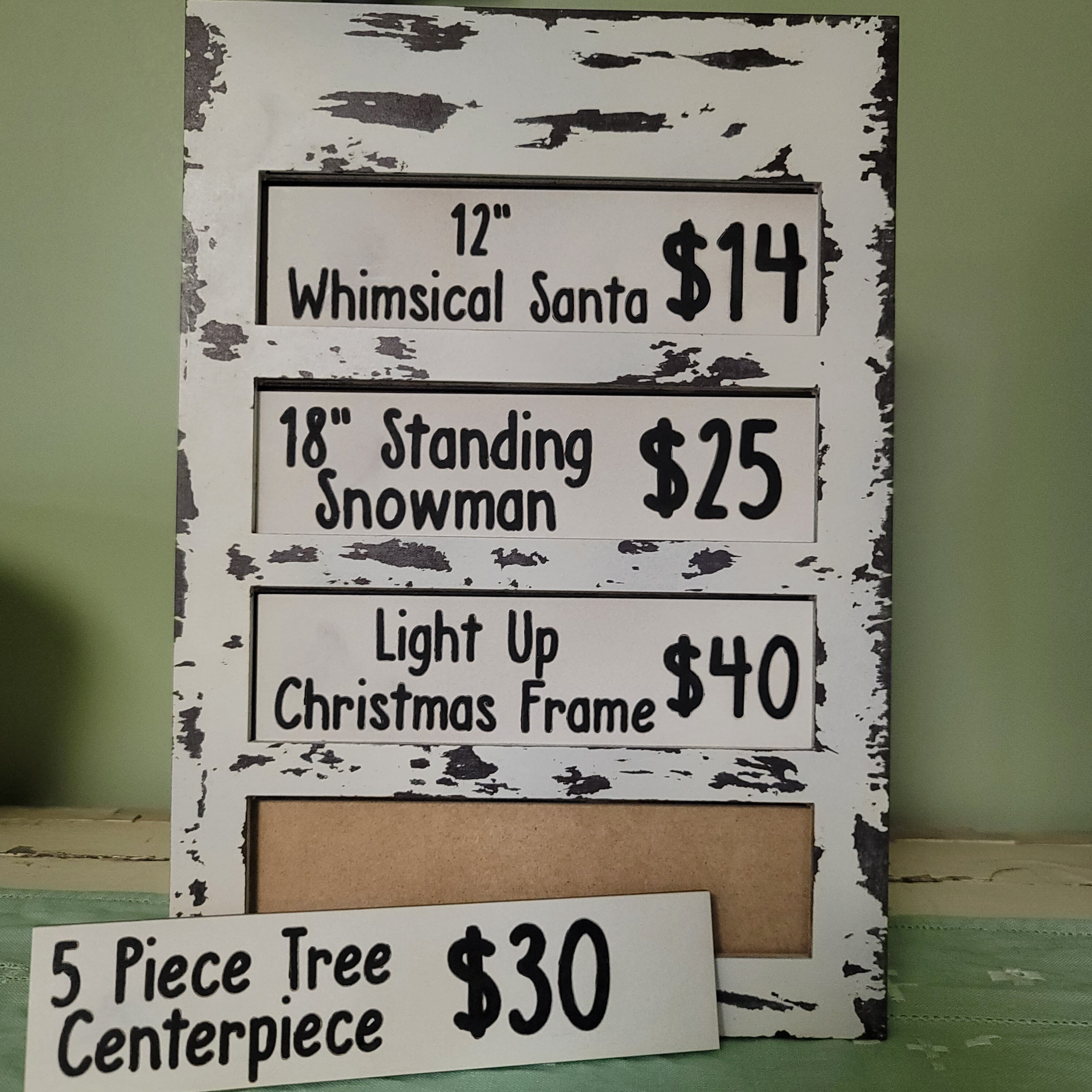 Interchangeable Pricing Frame - Etsy
