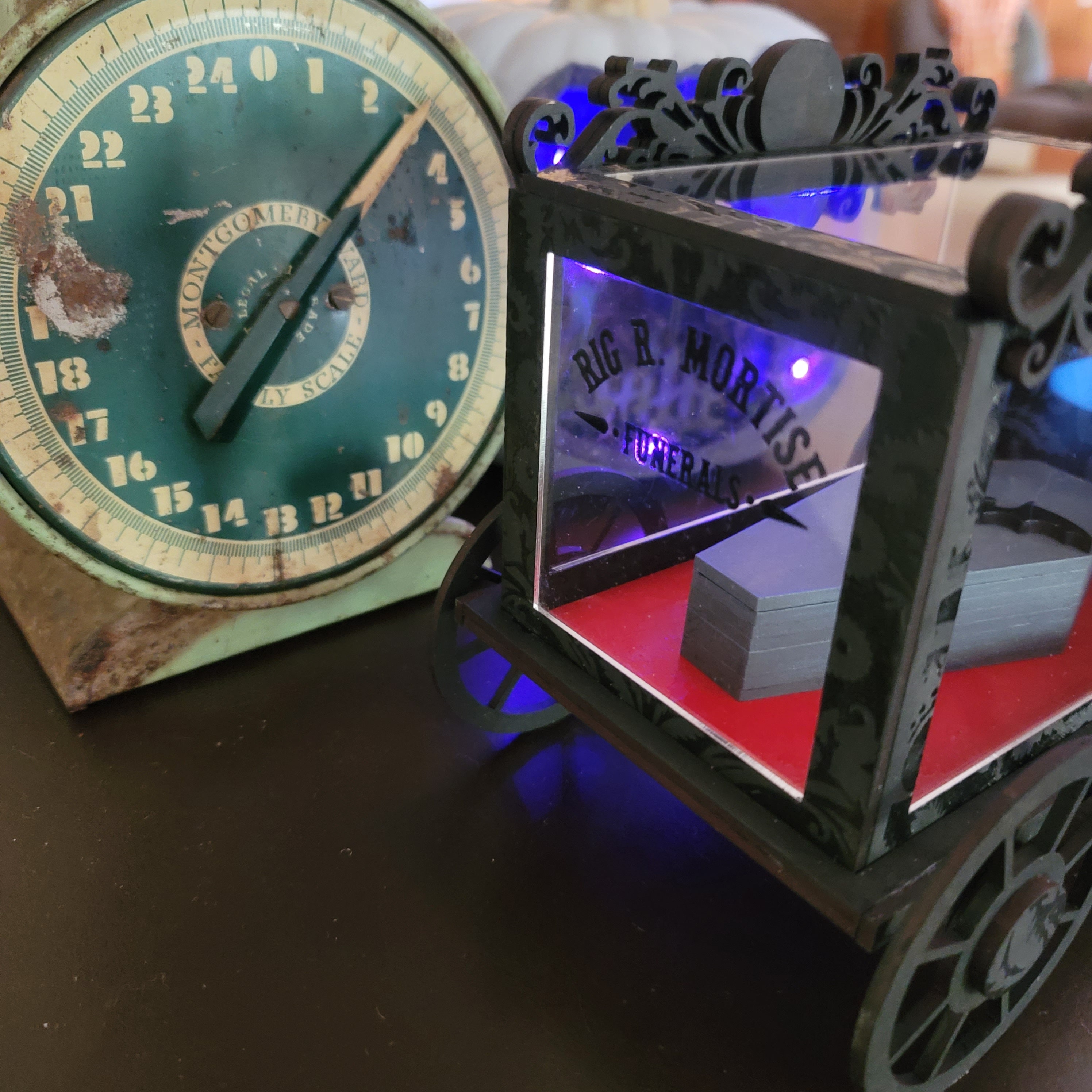 Gothic Funeral Carriage Decor Laser SVG - Etsy