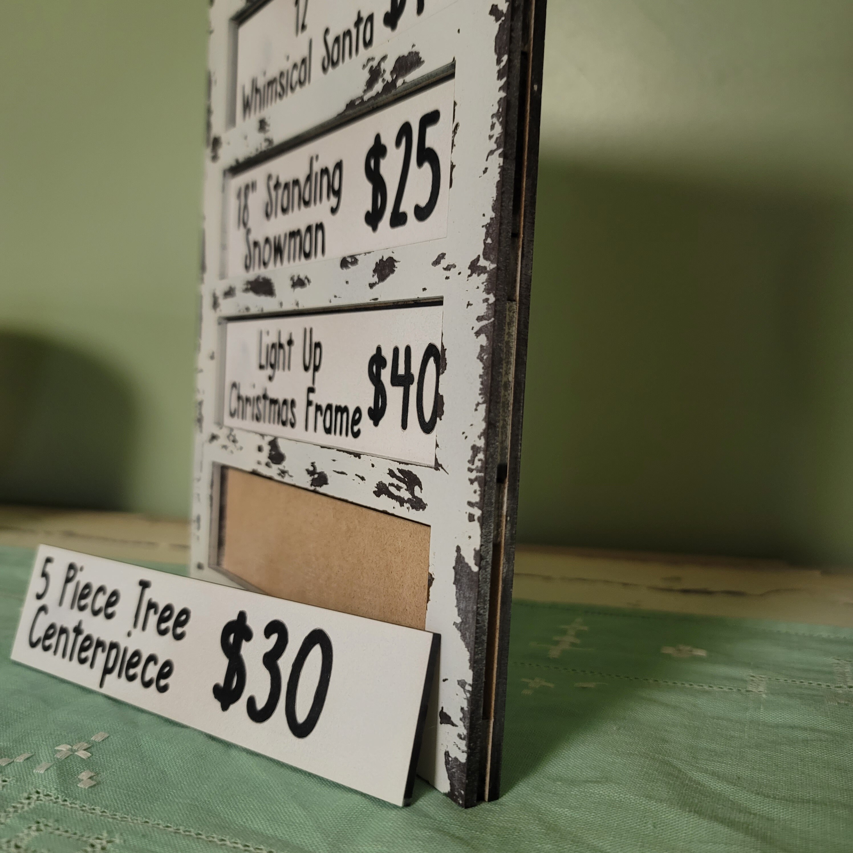 Interchangeable Pricing Frame - Etsy