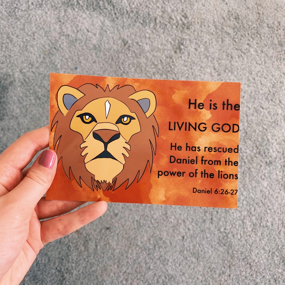 He is the living God print & download - Etsy.de