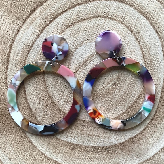 Tortoise shell hoops store