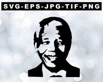 Mandela svg | Etsy