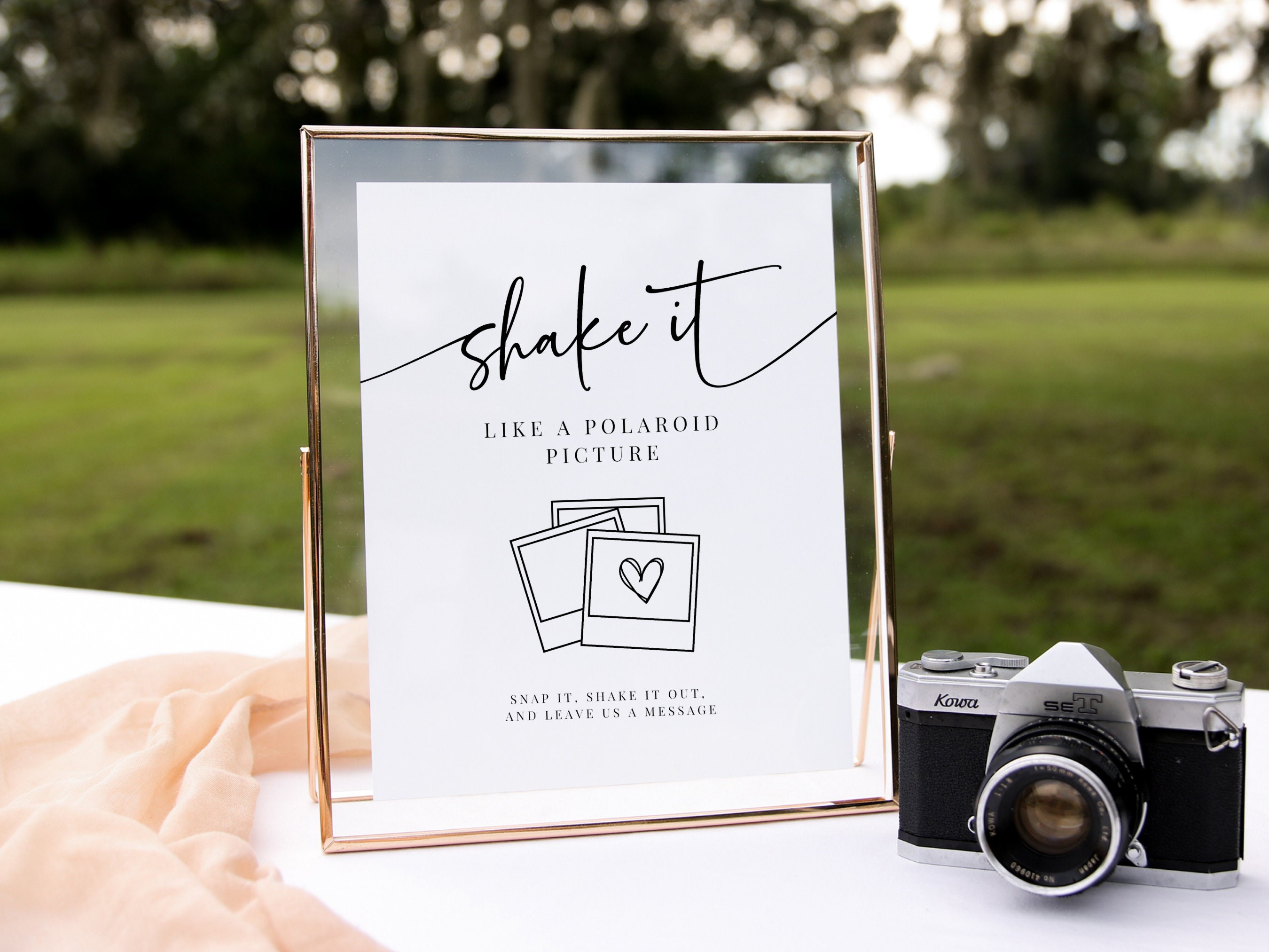 Photo Guest Book Sign, Wedding Photo Guestbook Sign, Photo Guestbook ...