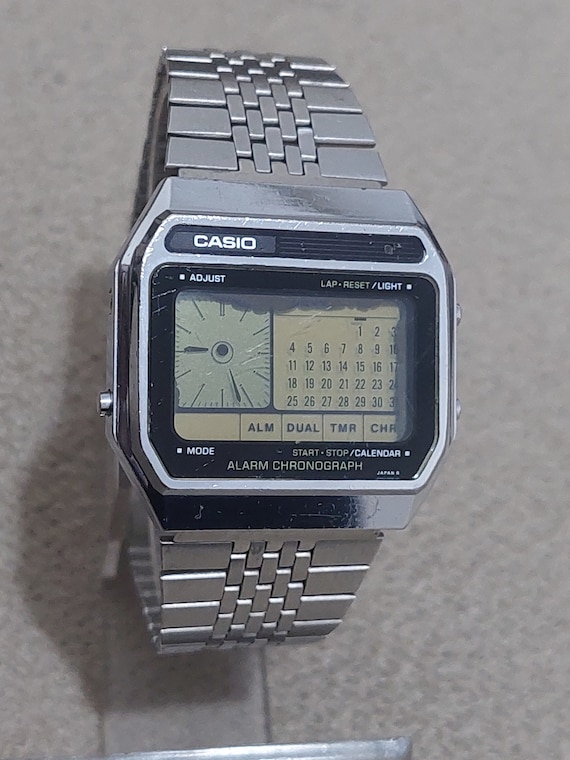Vintage Casio 118 AX-250 Dual Time Melody Alarm Men's… - Gem