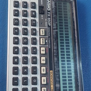 Casio FX-850P - Personal Computer Scientific Library 116 *** Tested ...