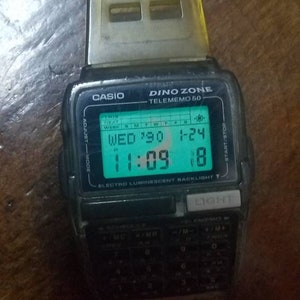 Rare & Vintage Casio DBC-63 Dino Zone Databank Wrist Watch Fully ...
