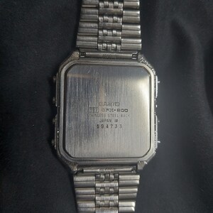 Vintage 1983 Casio 197 Cfx-200 Scientific Calculator Watch *** Great ...