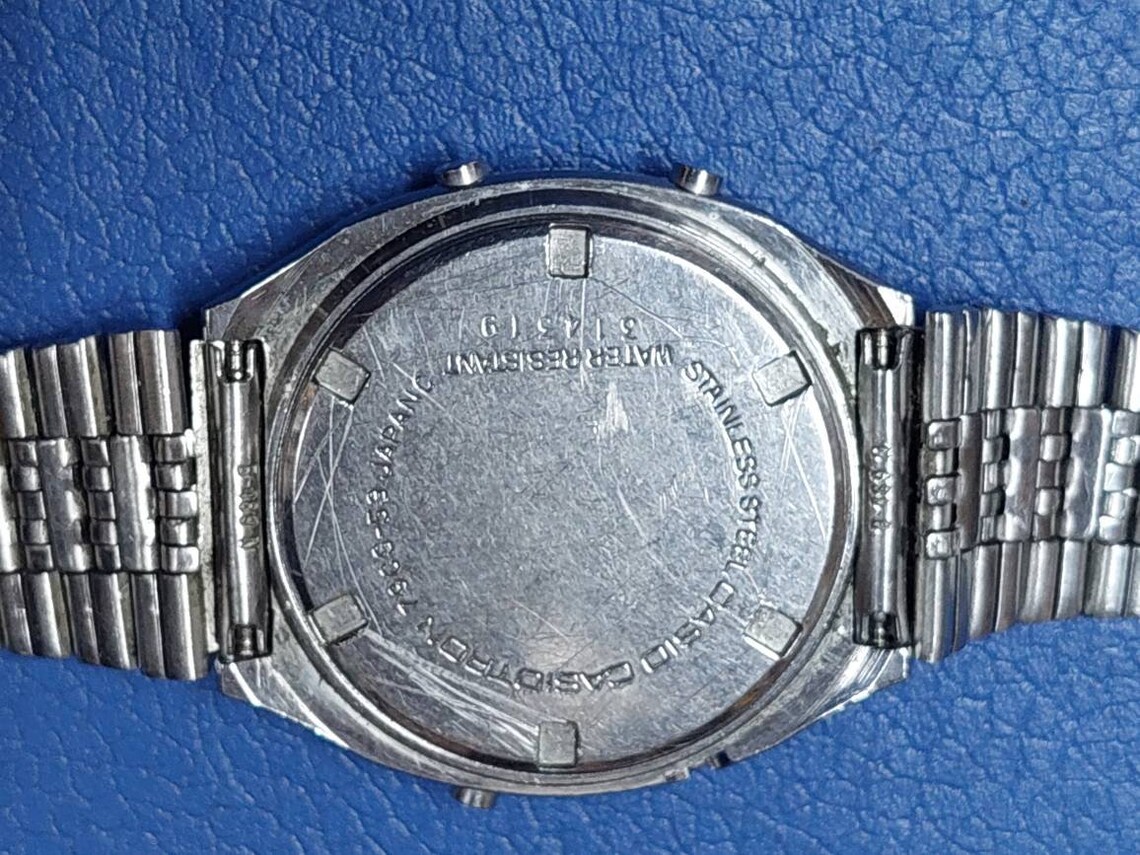 Vintage Casio 79CS-53 Casiotron Universal Calendar Watch - Etsy
