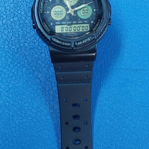 Vintage Casio Aw-20 Module 384 Speed Memory 100 Mens Watch Japan M Rare ...