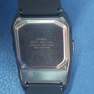 Refurbished Casio DBC-150 Calculator Data Bank 150 Luminoud Keypad ...