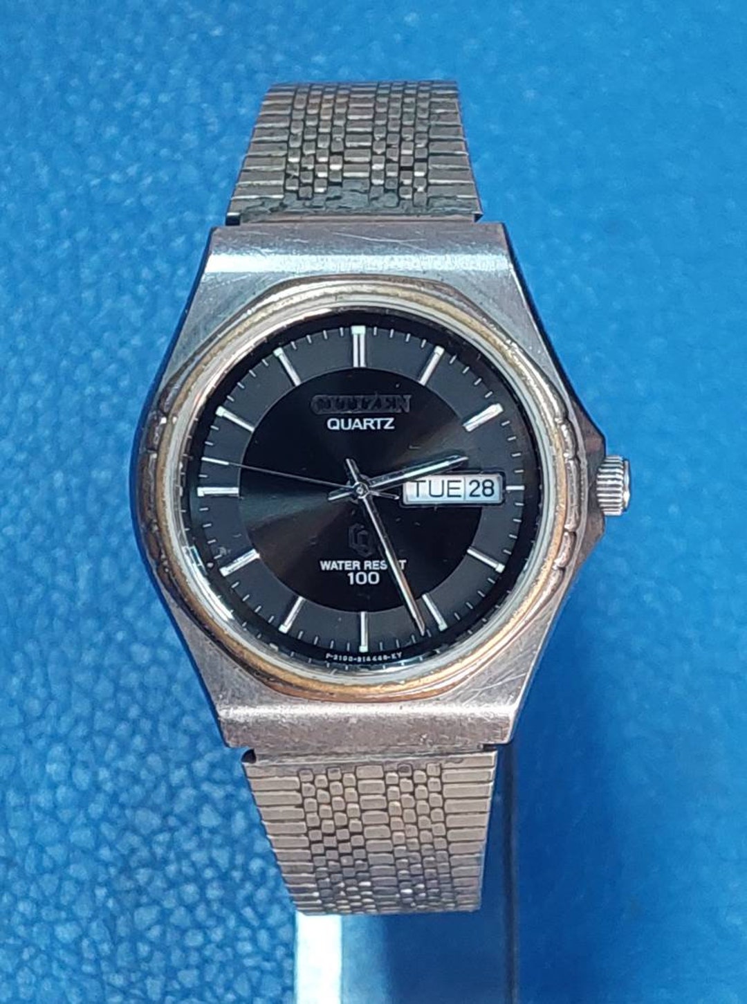 Early Vintage Citizen Module 2100 - 288190 KT Quartz Miyota 2100 Calibre Mens Watch 100m WR ...