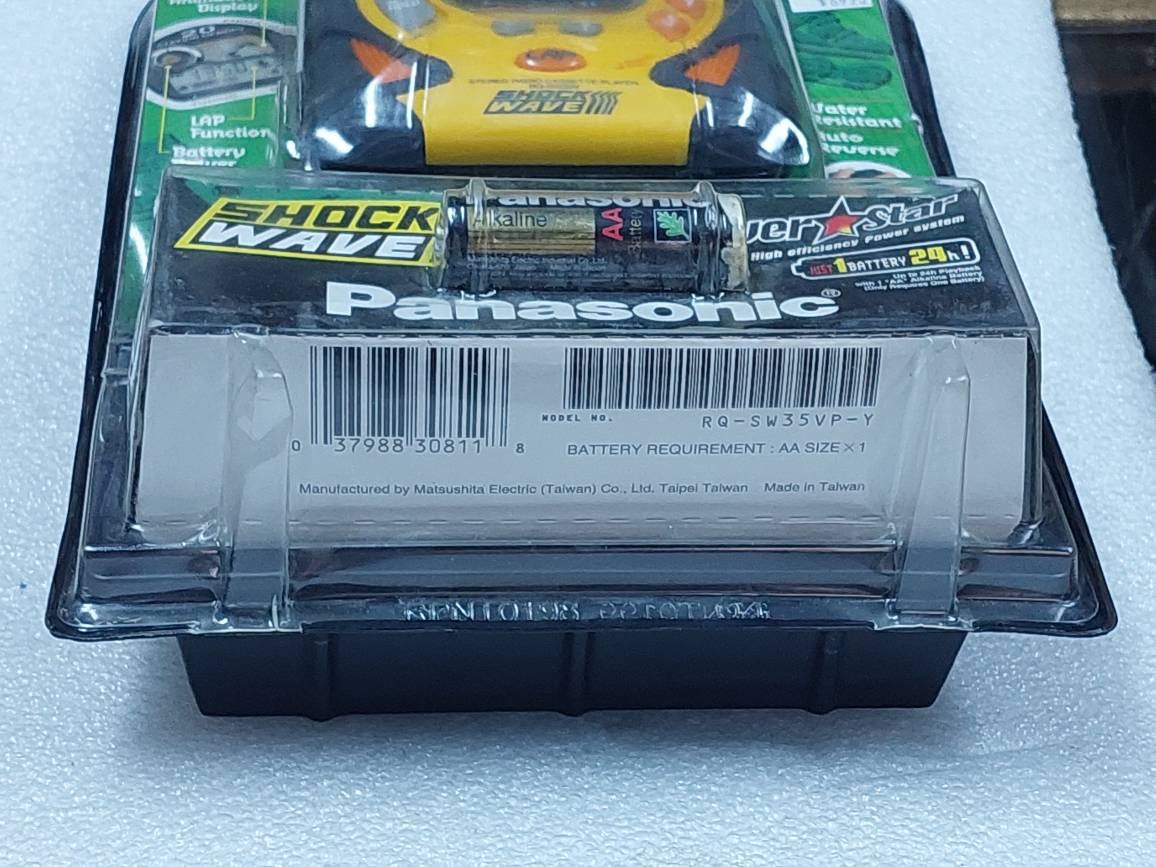 NOS Vintage Panasonic Shock Wave Walkman Stereo Radio Cassette | Etsy