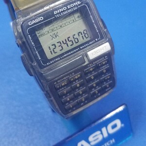 Rare & Vintage Casio DBC-63 Dino Zone Databank Wrist Watch Fully ...
