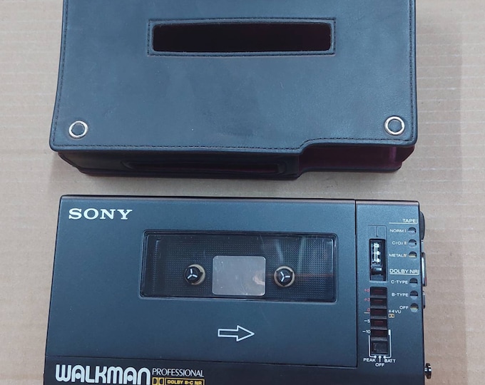 SONY WM-D6C Walkman Professional Cassette Player Recorder W / Original ...