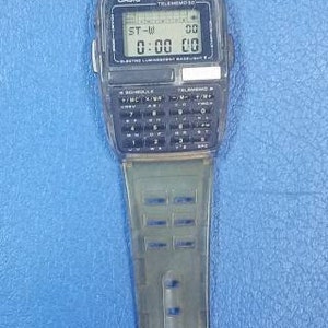 Rare & Vintage Casio DBC-63 Dino Zone Databank Wrist Watch Fully ...