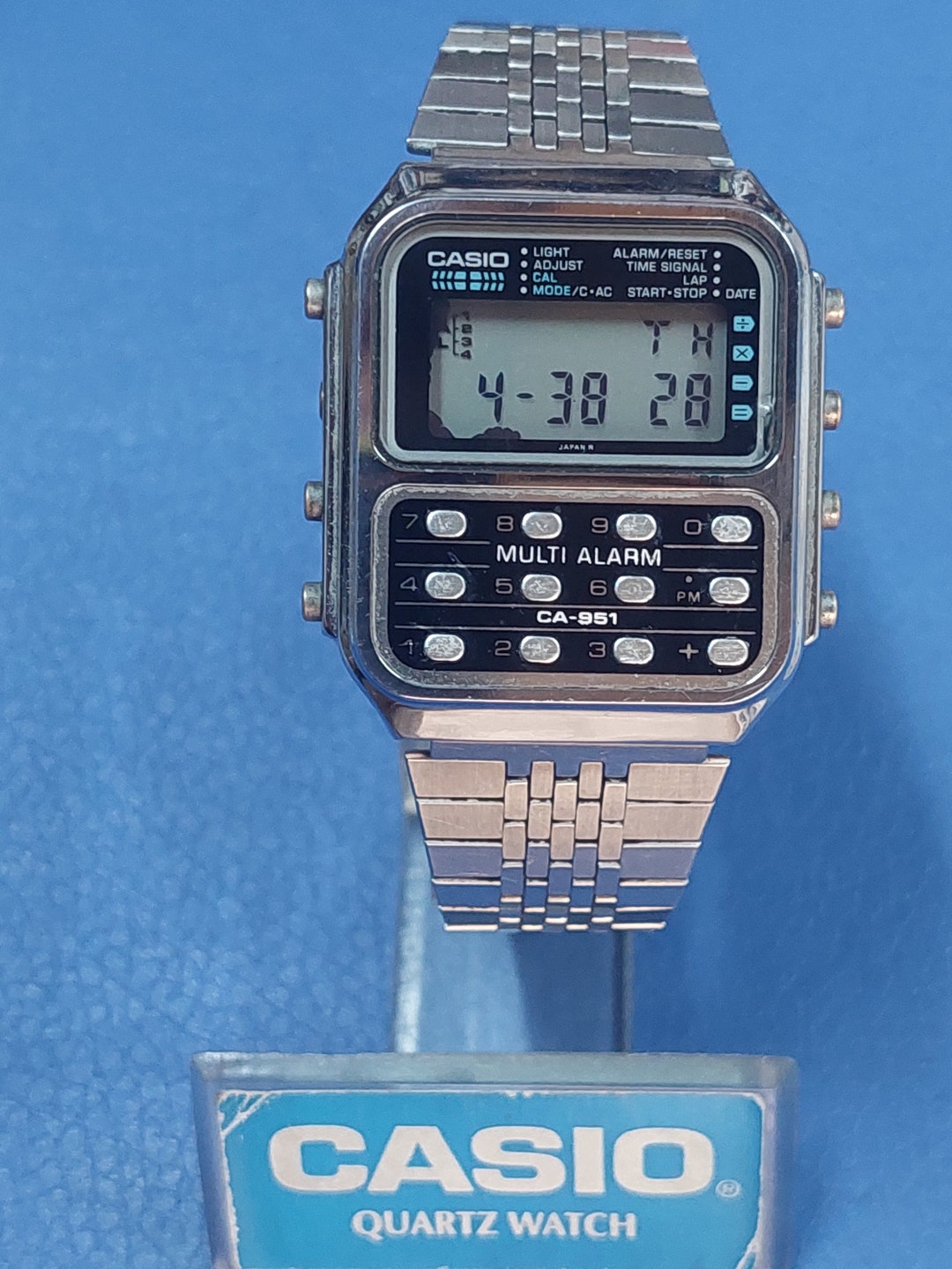 Vintage & Very Rare Casio CA-951 Multi Alarm Calculator Watch Module ...
