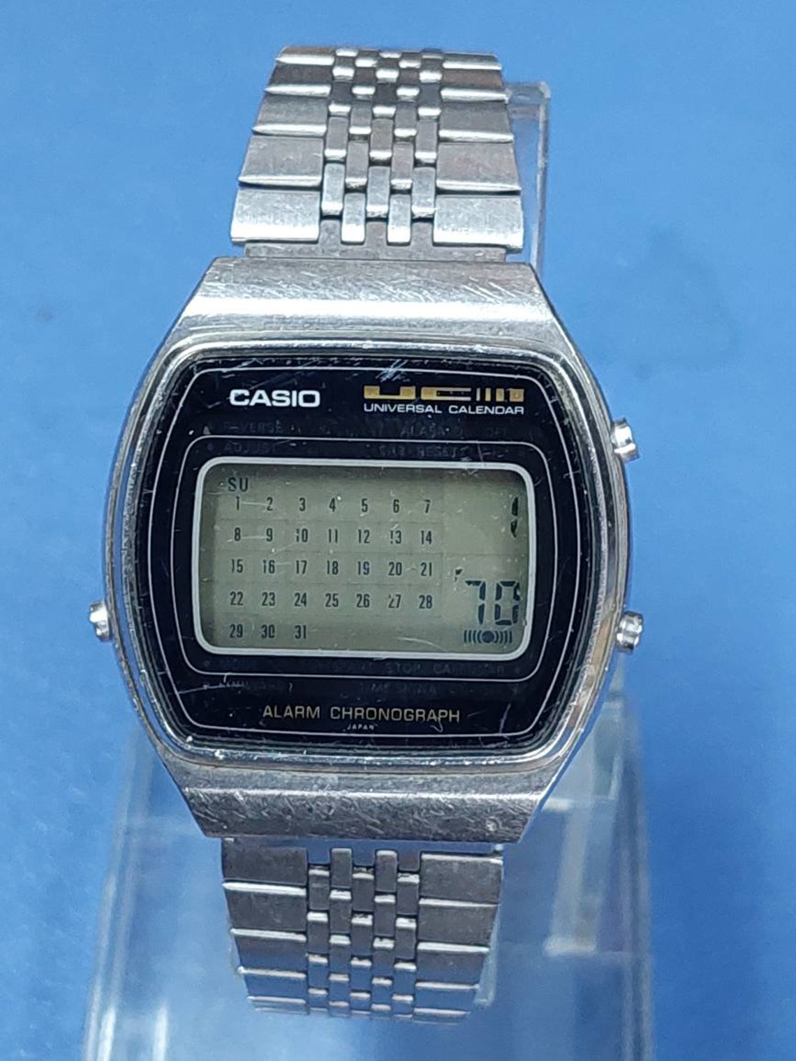 Vintage Casio 79CS-53 Casiotron Universal Calendar Watch - Etsy
