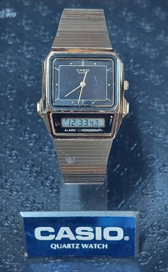 RARE Vintage Casio AQ-351W watch 1980s/ Very good co… - Gem