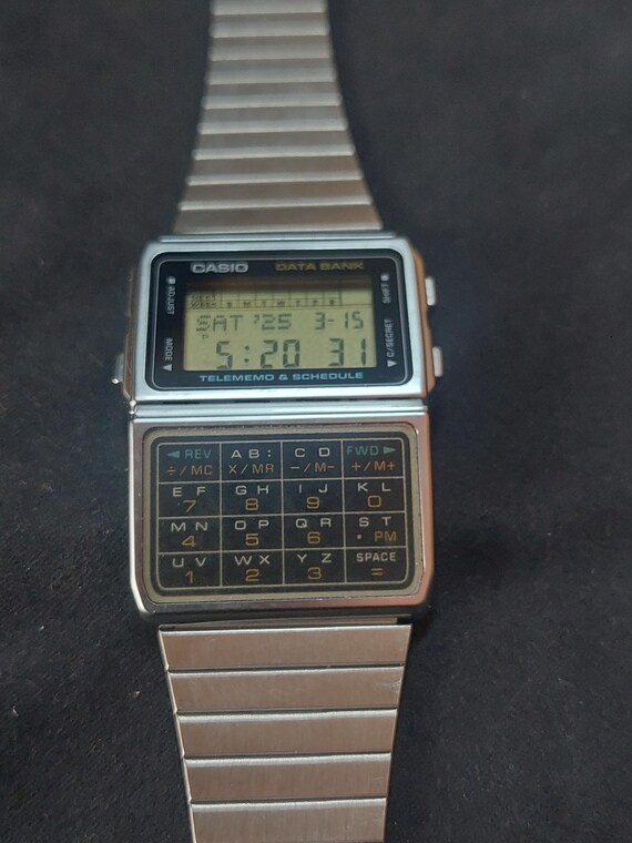 Very Rare Vintage Casio DBC-610 Lcd Data Bank calcula… - Gem