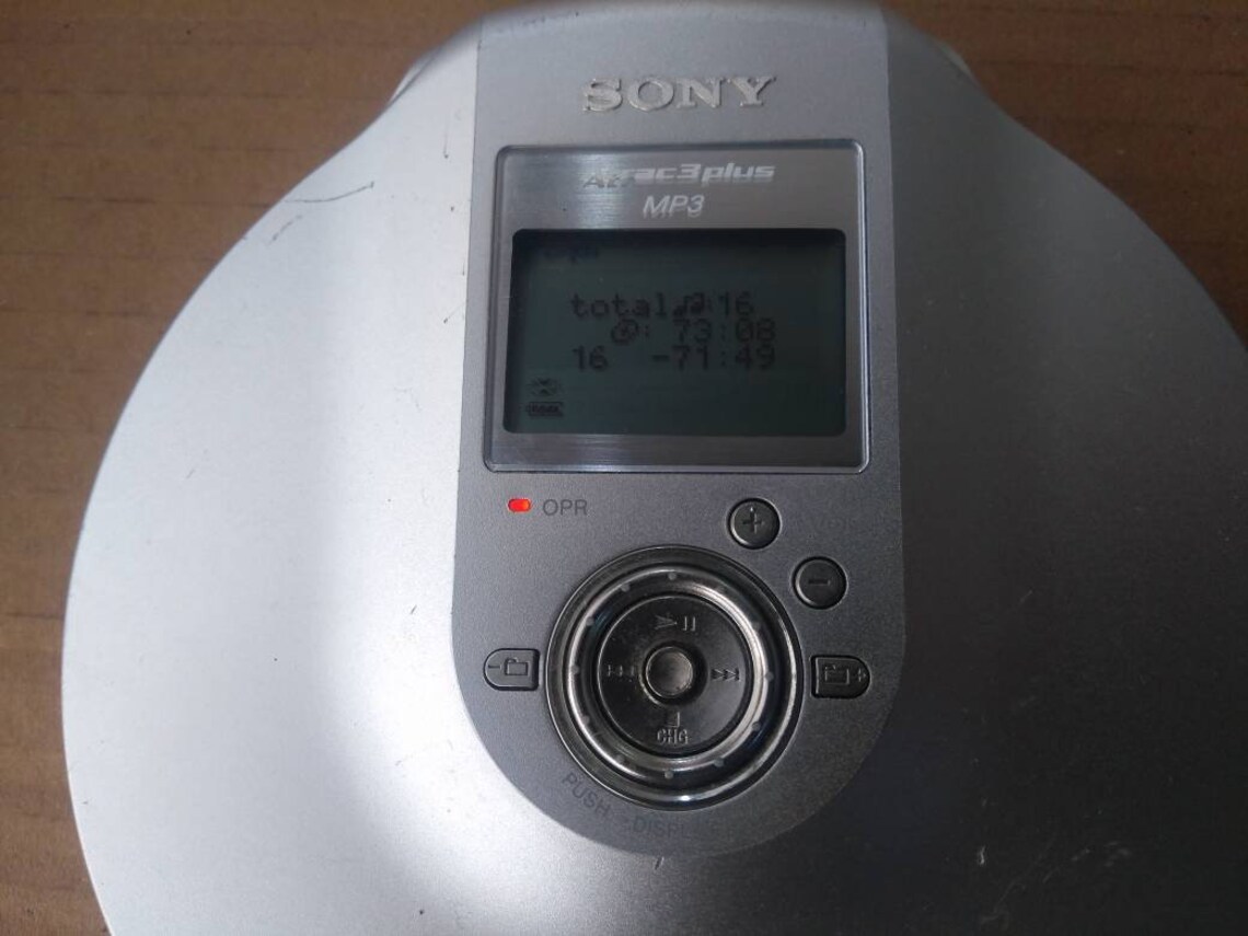 Sony DNE900 ATRAC/MP3 Walkman Personal Portable CD Player - Etsy