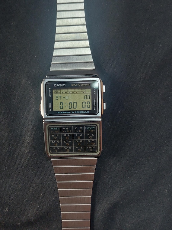 Very Rare Vintage Casio DBC-610 Lcd Data Bank calcula… - Gem