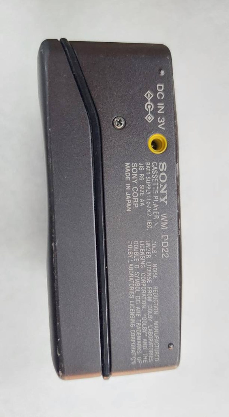 Vintage Very Rare Sony Walkman Wm-dd22 Dd-quartz Personal - Etsy
