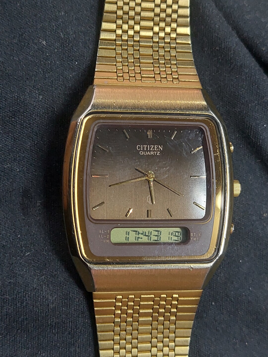 Vintage & Rare Citizen 8952-088000 TA Digi-ana Mens Watch *** Great ...
