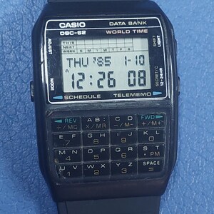 Vintage and Very Rare Casio DBC-62 Databank Wrist Watch Full Working ...
