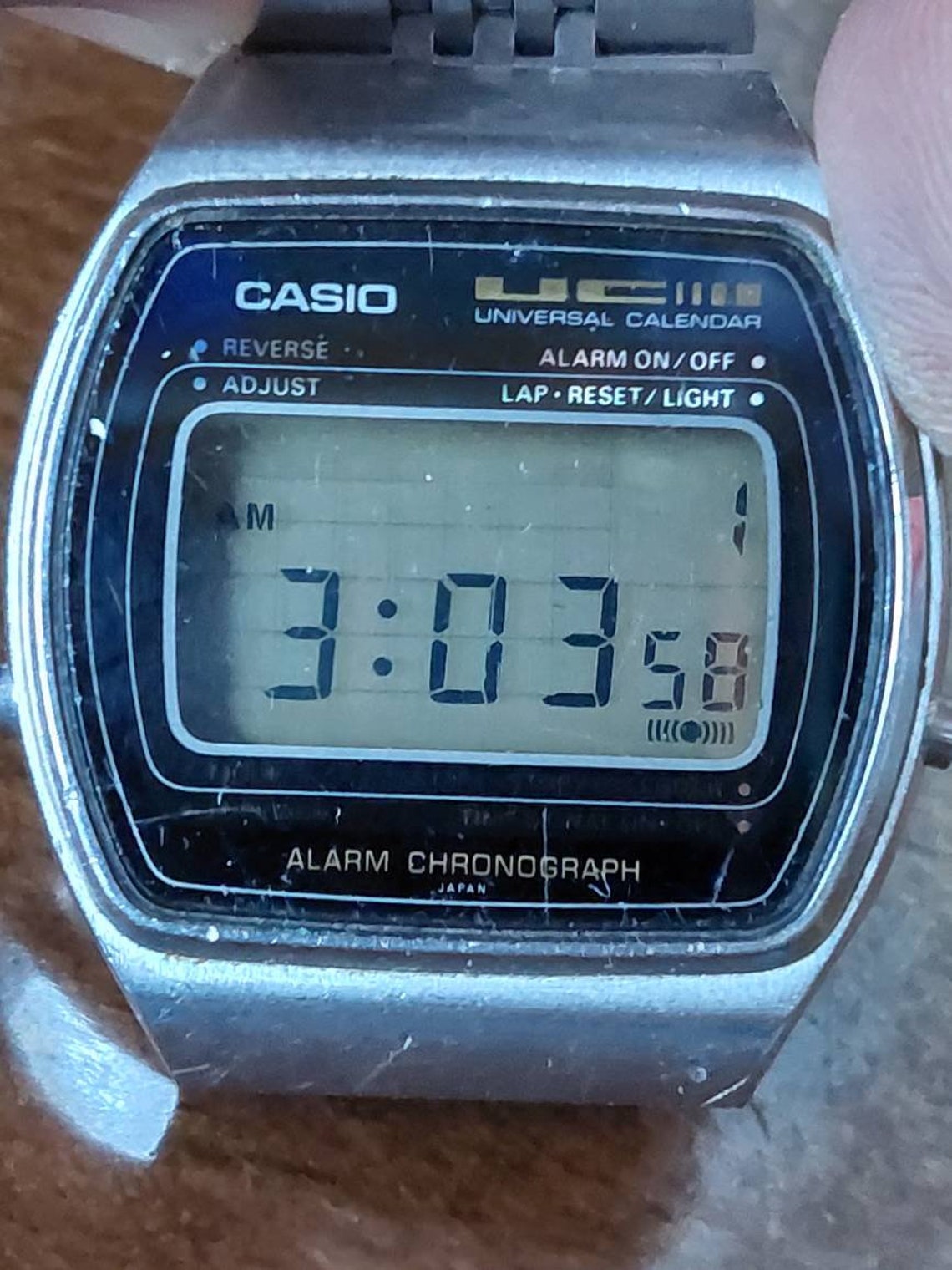 Vintage Casio 79CS-53 Casiotron Universal Calendar Watch - Etsy