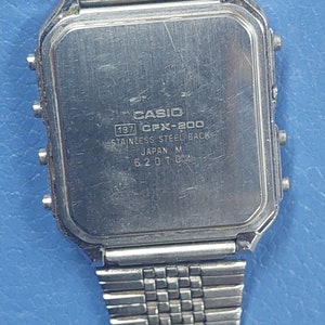 Vintage 1983 Casio 197 Cfx-200 Scientific Calculator Watch - Etsy