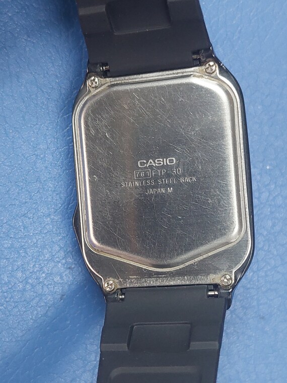 Rare Vintage Casio Flip top Data Bank Calculator Digi… - Gem