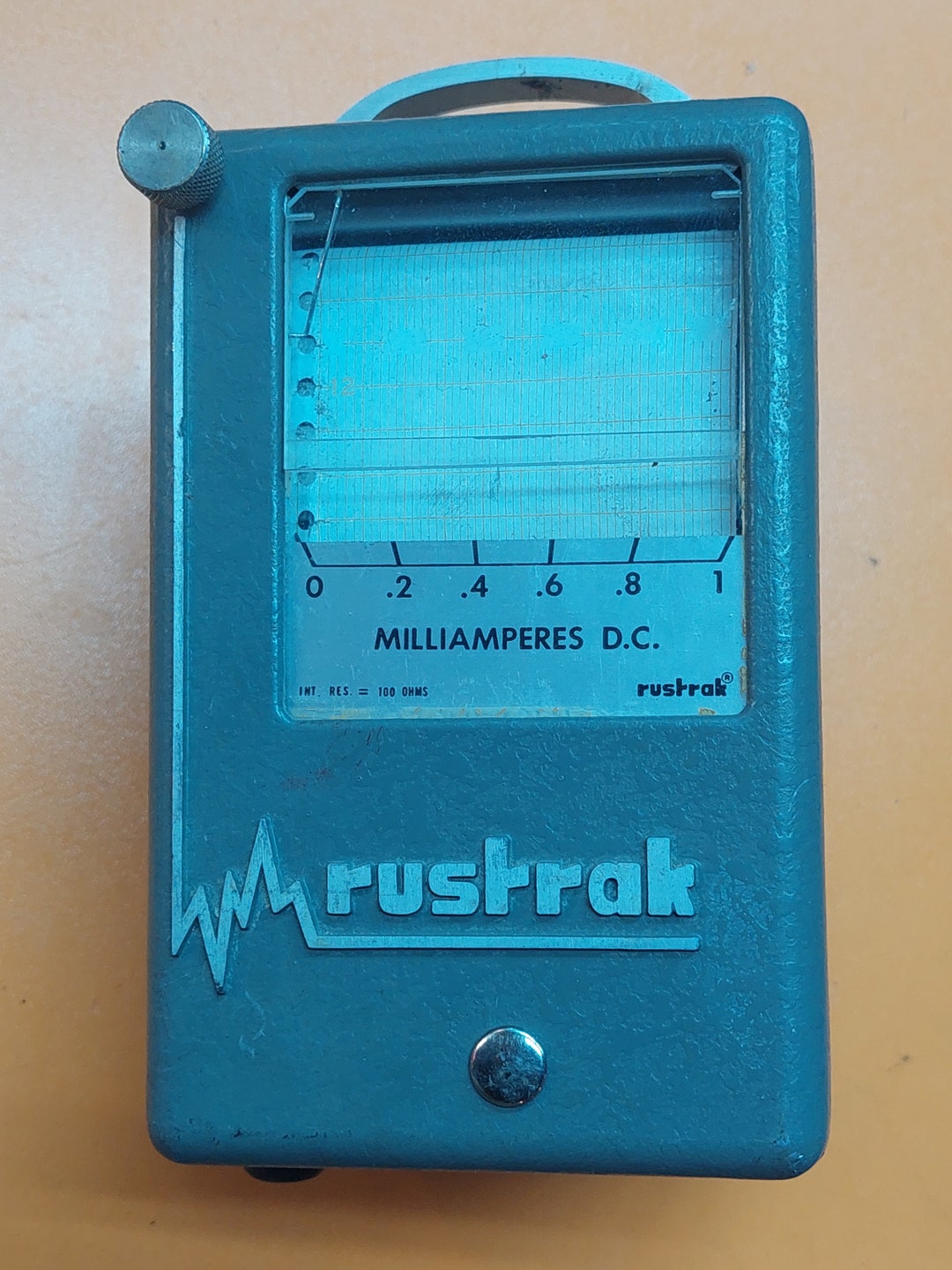 Antique ! Rare ! Rustrak Model A Chart Recorder Milliamperes D.C ...