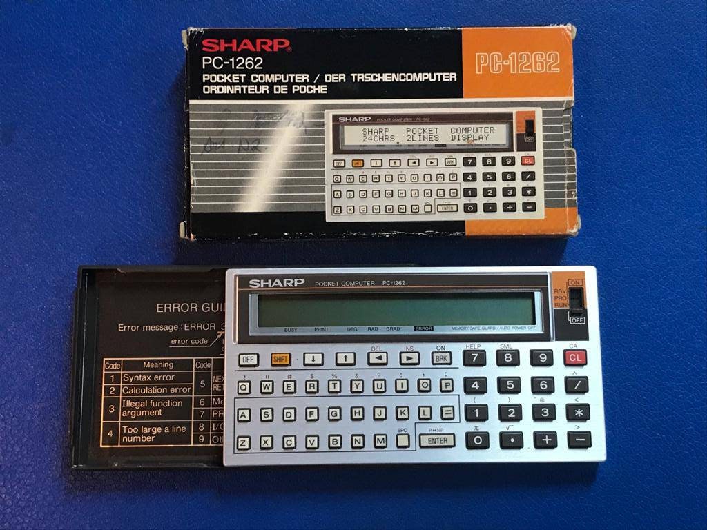 50％割引ブラック系【送料無料（一部地域を除く）】 SHARP POCKET COMPUTER PC-1262 セット その他 PC ...