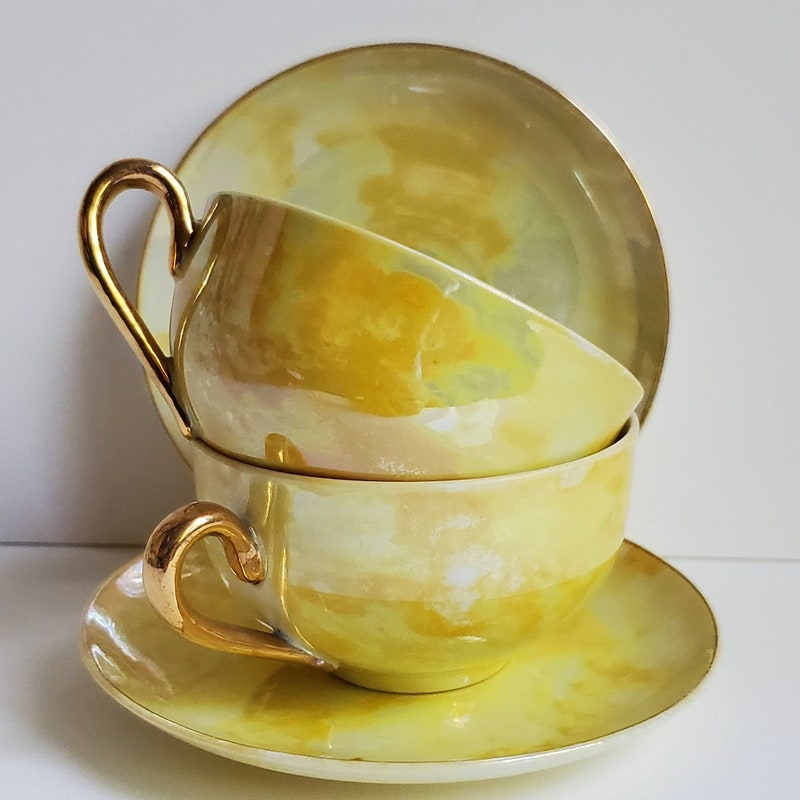 Lusterware Tea Set - Etsy