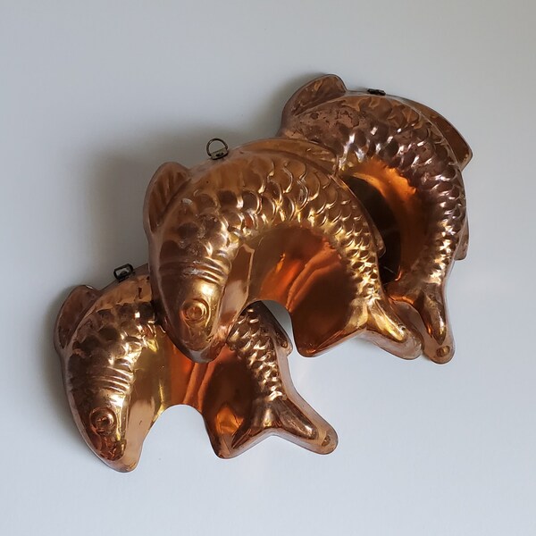 Copper Fish Mold - Etsy