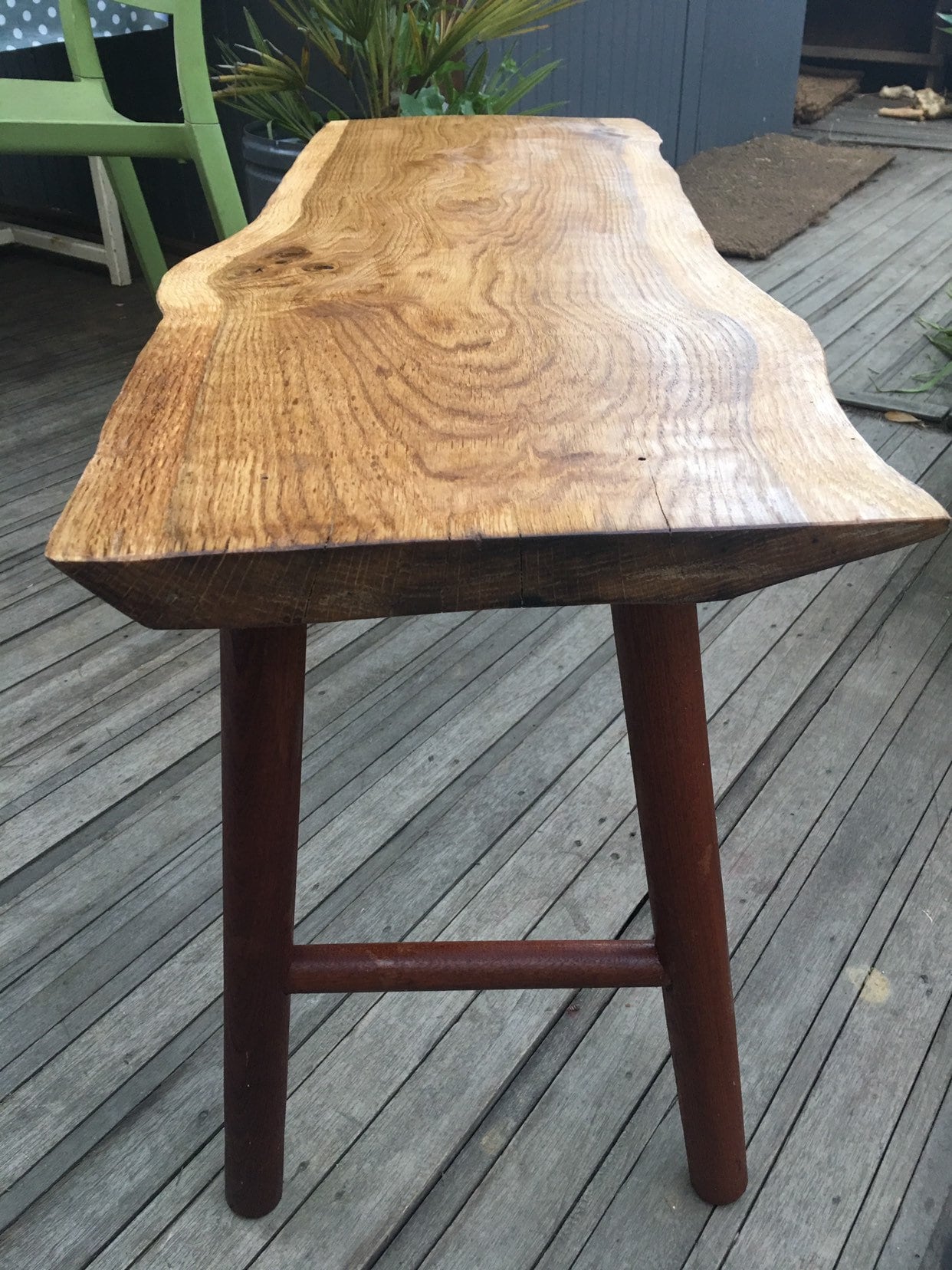 Oak Side Table - Etsy UK