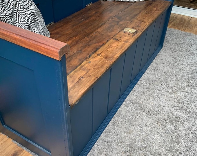 Storage Bench Seat - Etsy UK