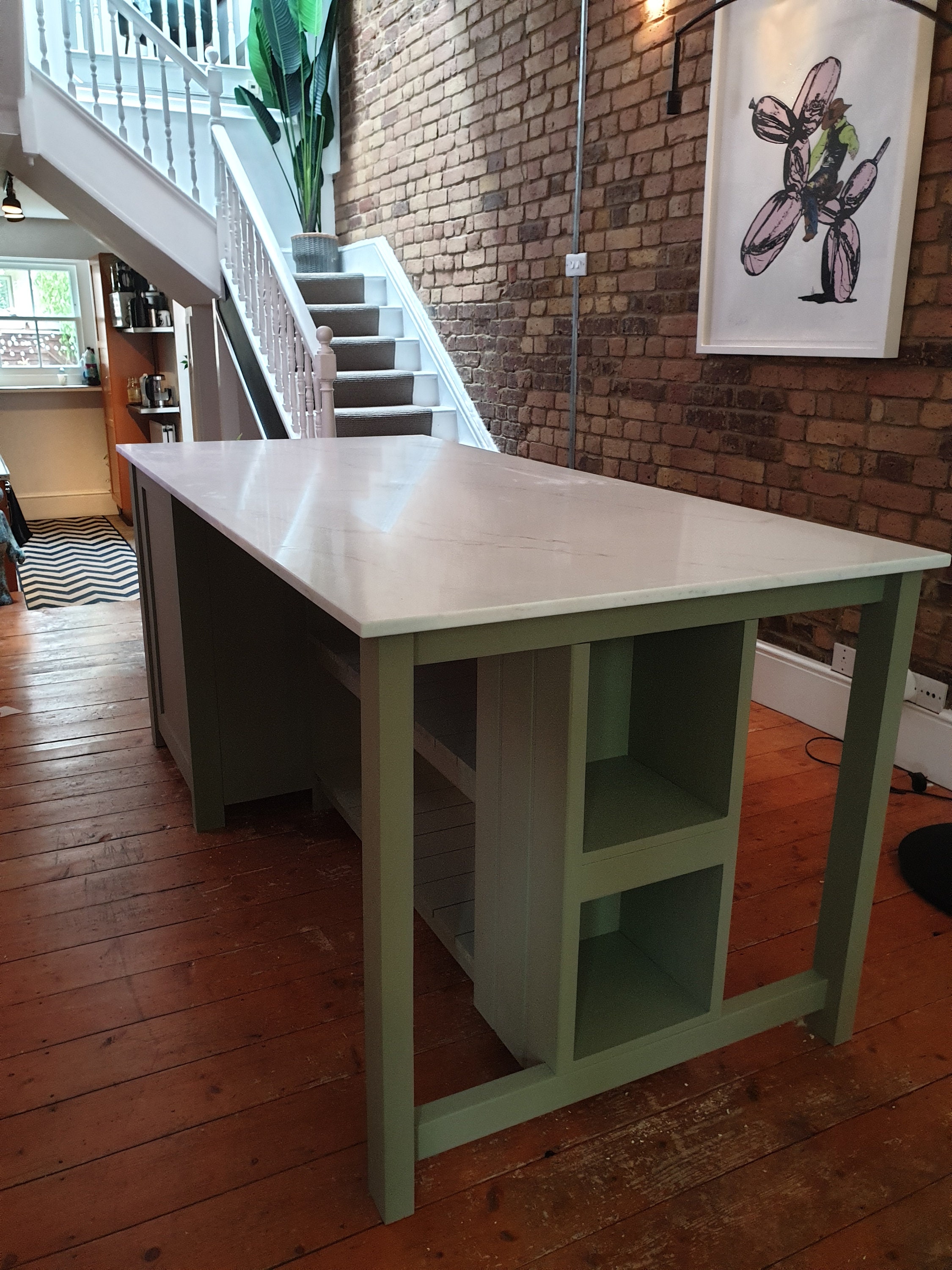 Kitchen Island Frame, Top Not Included, the Buckinghamshire - Etsy UK