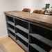 Home Entertainment Bar Counter and Wine Bar Display, the Devon - Etsy UK