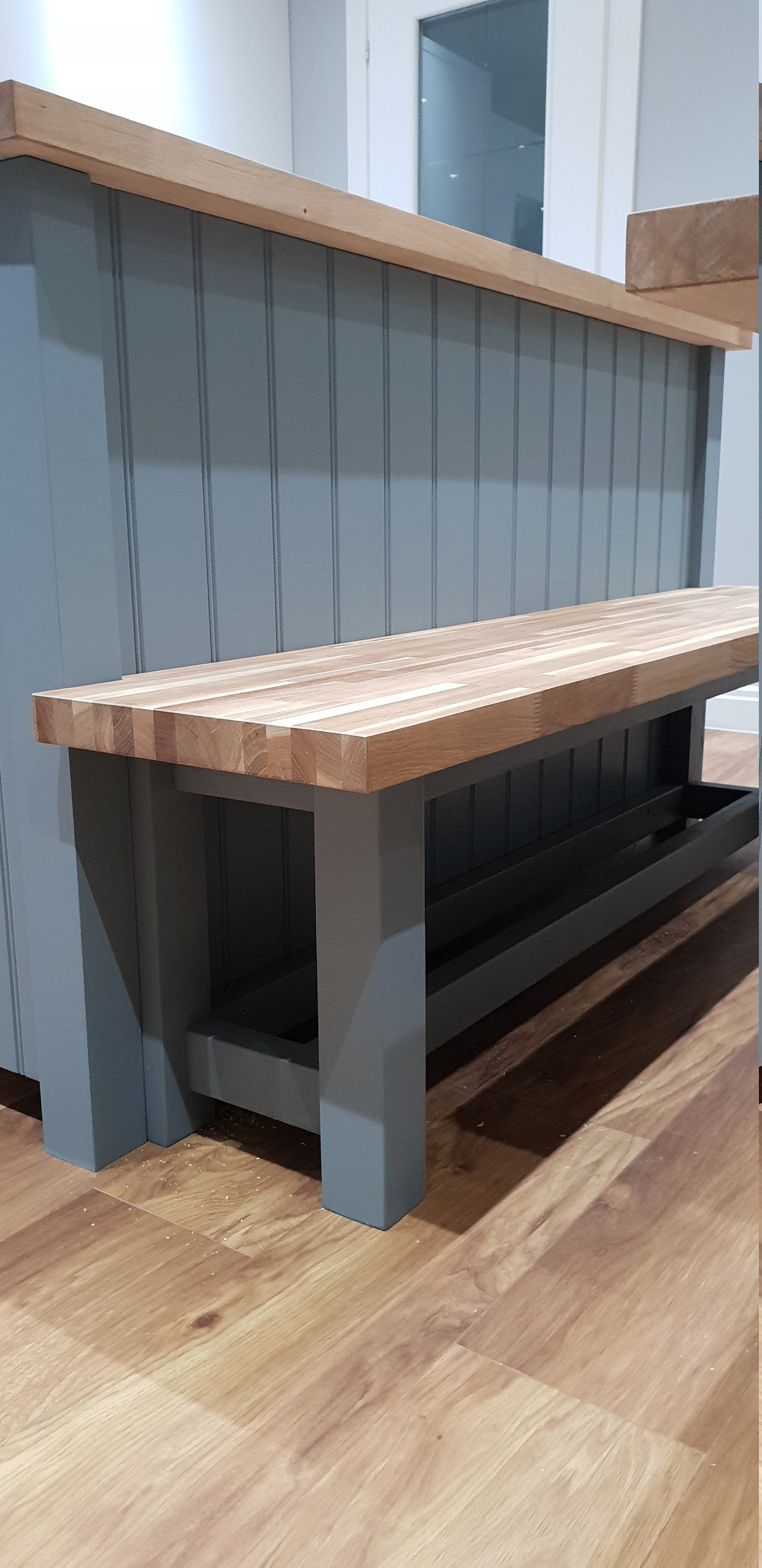Kitchen Island With Bench and Dining Table Set "the Anglesey" - Etsy