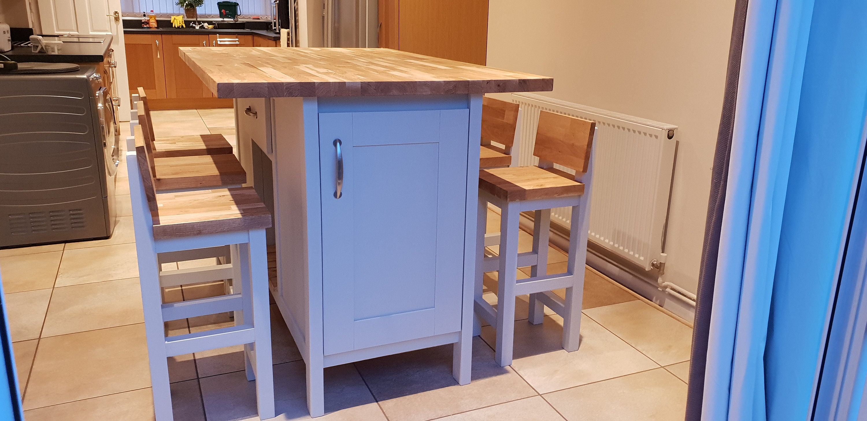 Gully Dining Kitchen Island the Stamford Island Only - Etsy UK