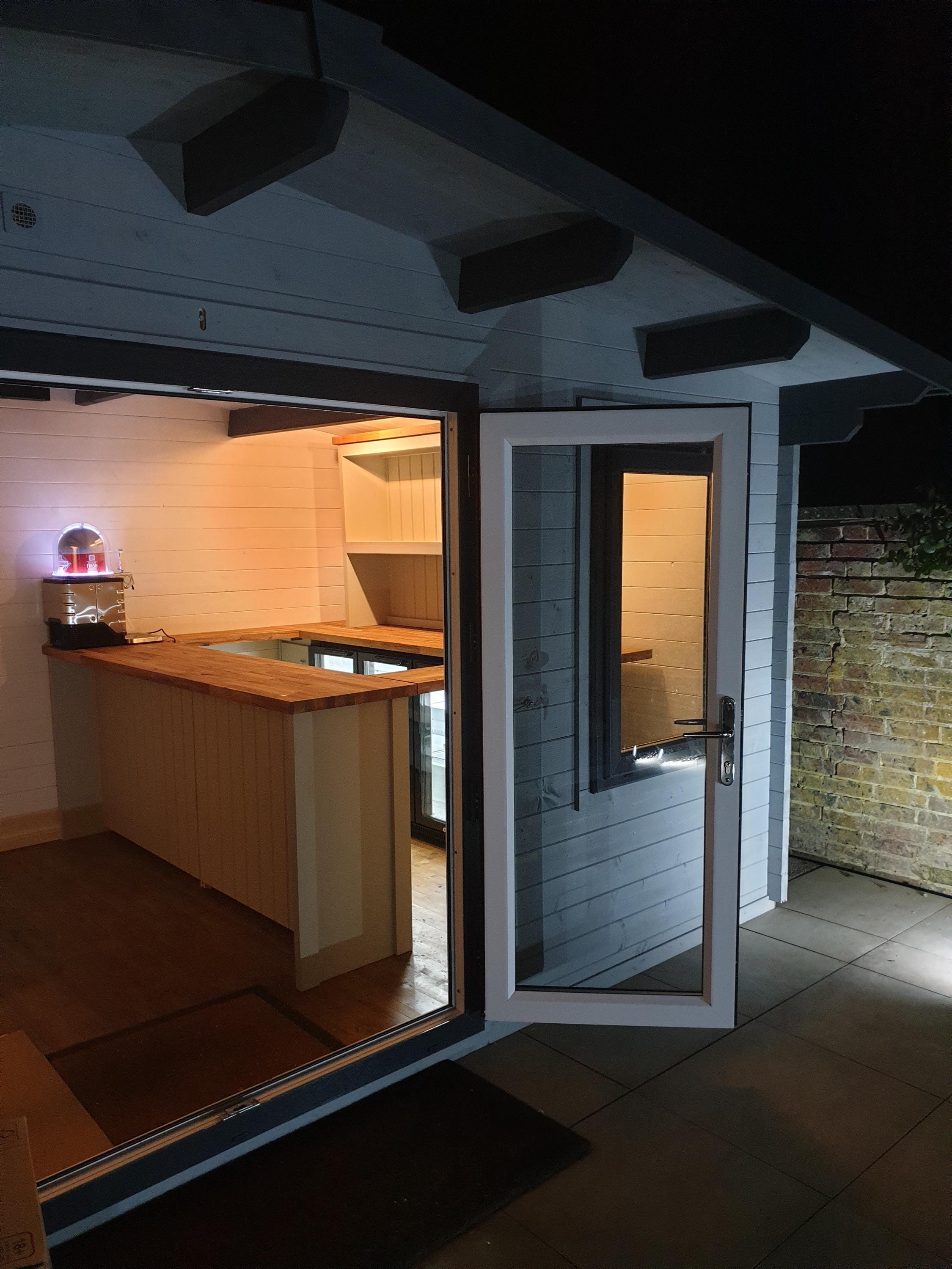 Home Entertainment Bar Counter and Wine Bar Display, the Devon - Etsy UK