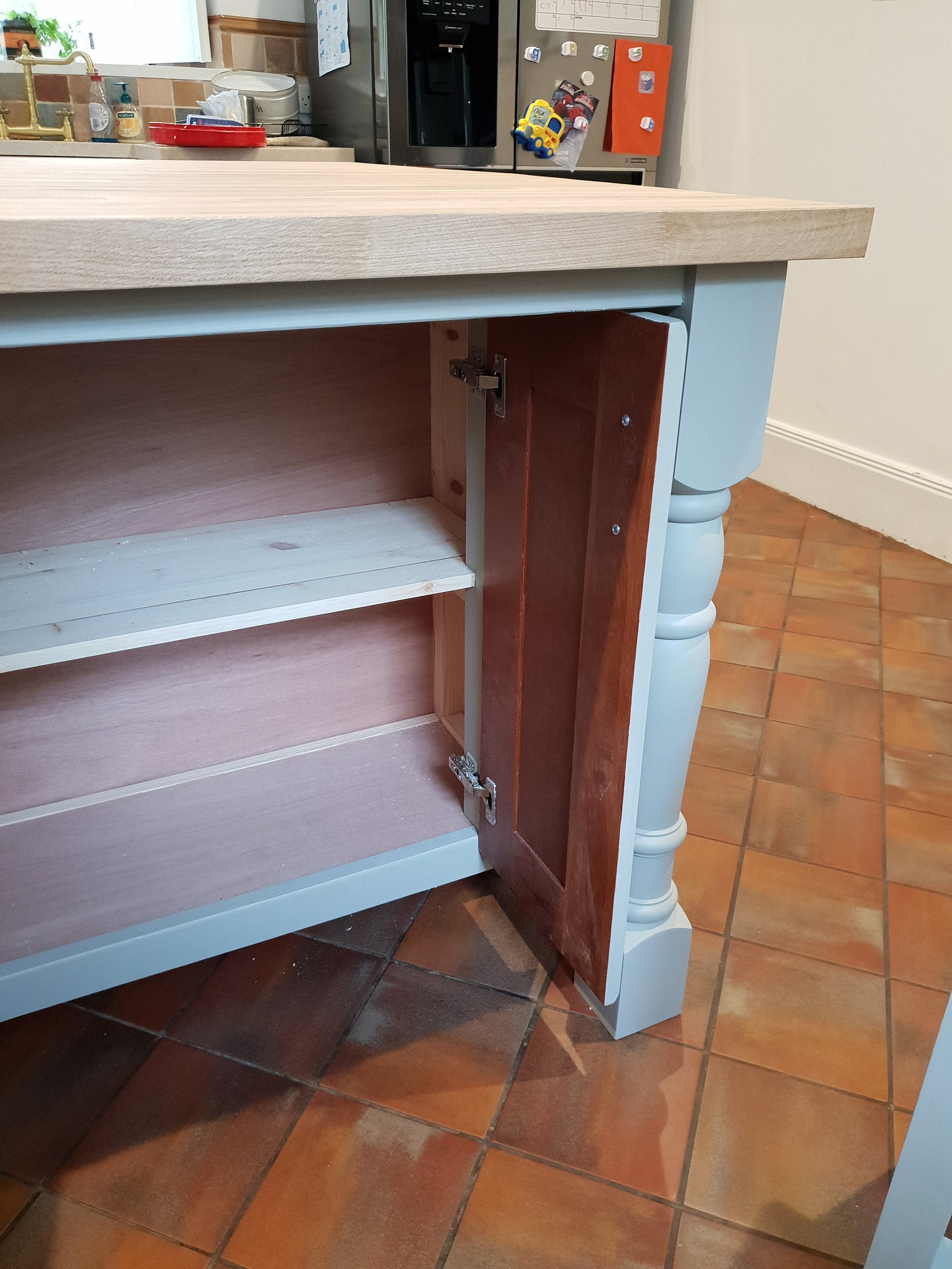 Large Bespoke Kitchen Island (the Bicester) - Etsy UK