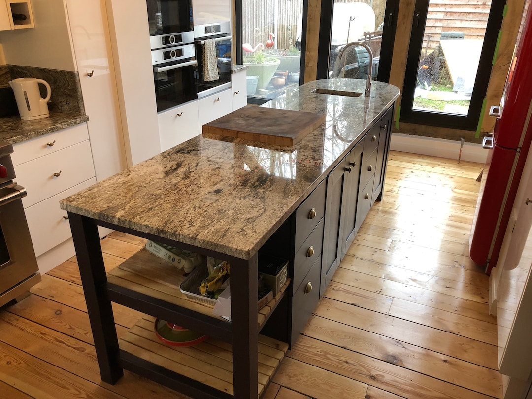 Kitchen Island Frame, Top Not Included, the Buckinghamshire - Etsy UK