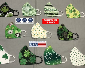 St Patrick Day Mask | Etsy