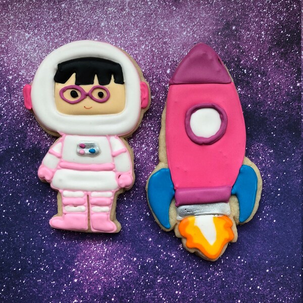 Astronaut Cookies - Etsy